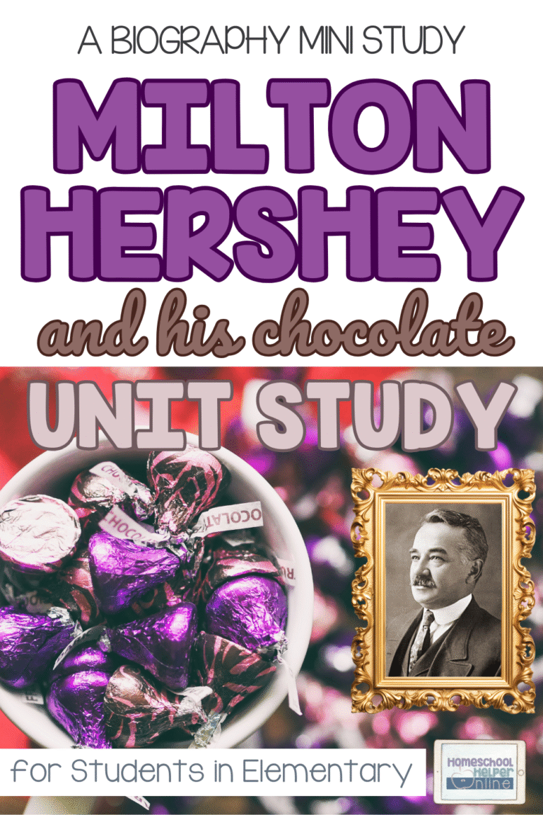 Milton Hershey and his Chocolate Unit Study – Homeschool Helper Online