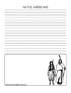 Native American Notebooking Templates for American History - Homeschool ...