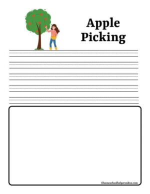 Harvesting Apples Mini Unit and Notebooking Pages - Homeschool Helper ...