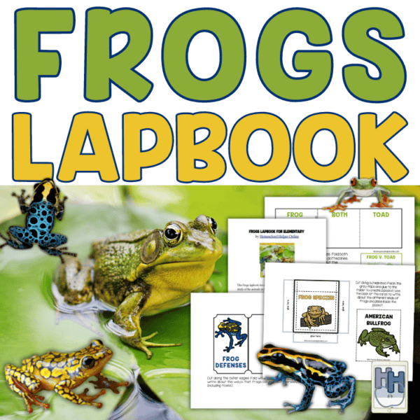 A Frogs Lapbook for Elementary Students – Homeschool Helper Online