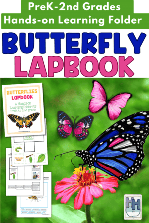 Butterflies Lapbook for Early Learners - Homeschool Helper Online
