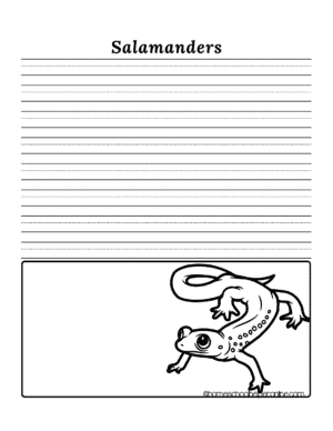 Salamander Notebooking Pages and Anatomy Worksheets - Homeschool Helper ...