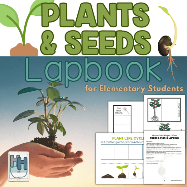 Download this Seeds & Plants Lapbook for your Elementary Students