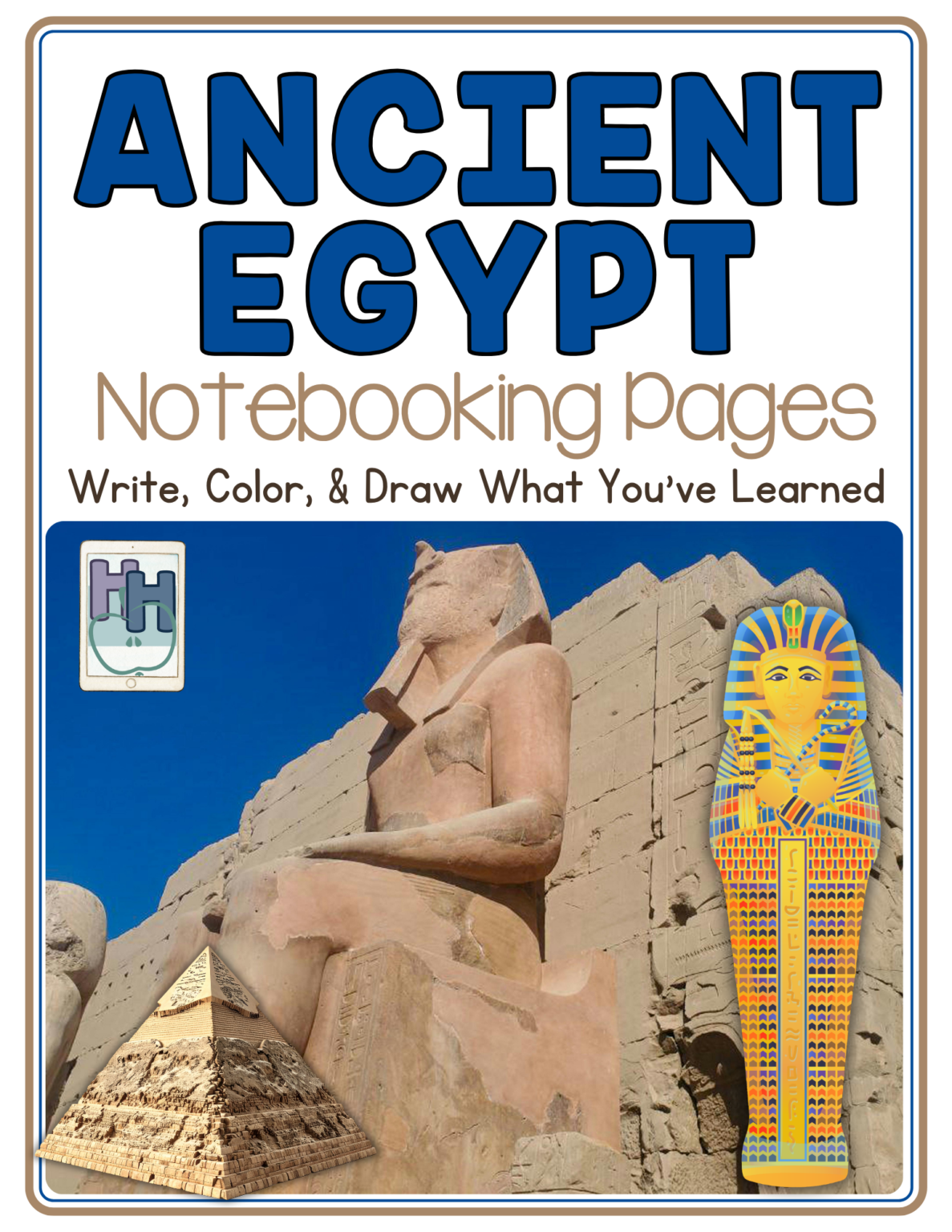 Ancient Egypt Notebooking Pages for World History - Homeschool Helper ...