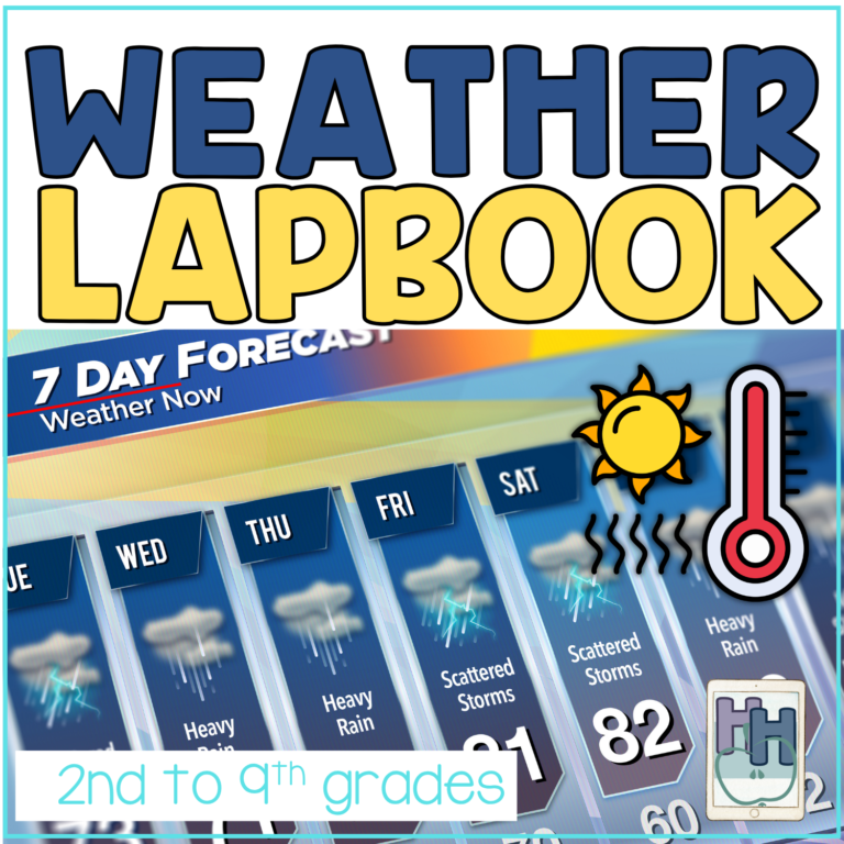 Weather and Meteorology Lapbook - Homeschool Helper Online