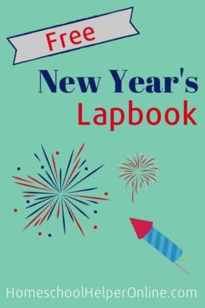 New Year's Lapbook - Homeschool Helper Online